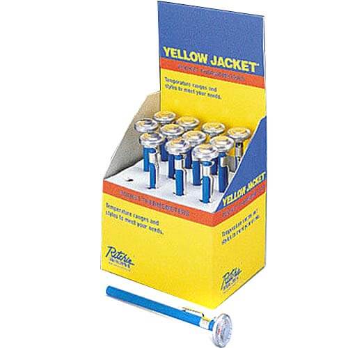 69252 - Yellow Jacket 69252 - Dial Pocket Thermometer w/ 1" and 3/8 ...