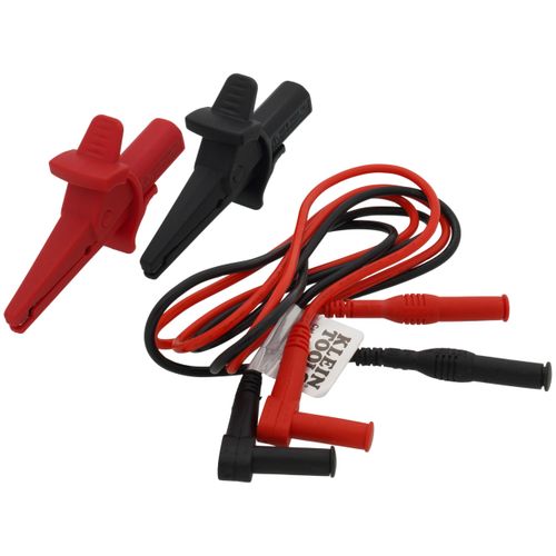 69381 - Klein Tools 69381 - Heavy-Duty Alligator Clip Test Leads (3 ft.)