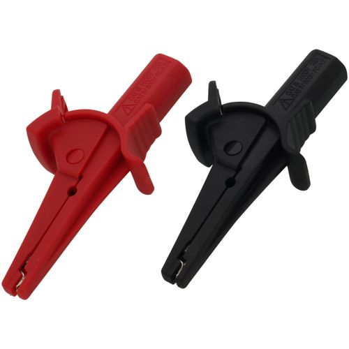 69381 - Klein Tools 69381 - Heavy-Duty Alligator Clip Test Leads (3 ft.)