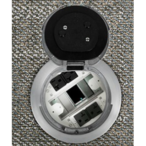 6ATC2PAA - Wiremold 6ATC2PAA - 6" Evolution Surface Style Poke-Thru ...