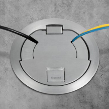 6ATC2PAA - Wiremold 6ATC2PAA - 6" Evolution Surface Style Poke-Thru ...