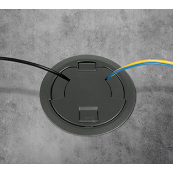 6ATC2PGY - Wiremold 6ATC2PGY - 6" Evolution Surface Style Poke-Thru ...