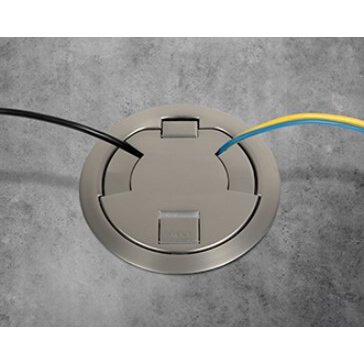6ATC2PSN - Wiremold 6ATC2PSN - 6" Evolution Surface Style Poke-Thru ...