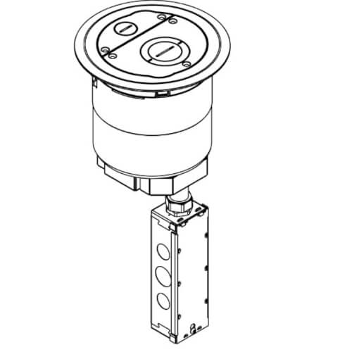 6ATCFFBK - Wiremold 6ATCFFBK - 6" Evolution Surface Style Recessed ...