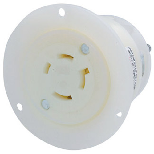 2466 - Leviton 2466 - 20A, 347/600V 3PY, NEMA L20-20R, 4P, 4W, Flanged ...
