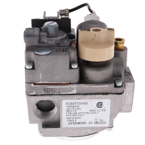 700-502 - Robertshaw 700-502 - 1/2" X 1/2" Millivolt Combo Gas Valve ...