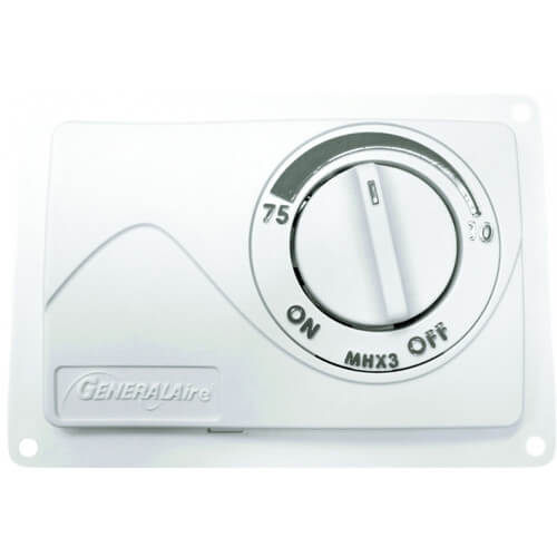 7037 - General Aire 7037 - MHX3, Manual Control Duct Mount Humidistat