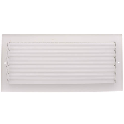 703914 - Hart & Cooley 703914 - 14" x 6" (Wall Opening Size) White Two ...