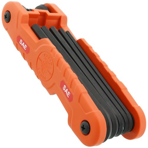 70552 - Klein Tools 70552 - Pro Folding Hex Key Set, SAE and Metric