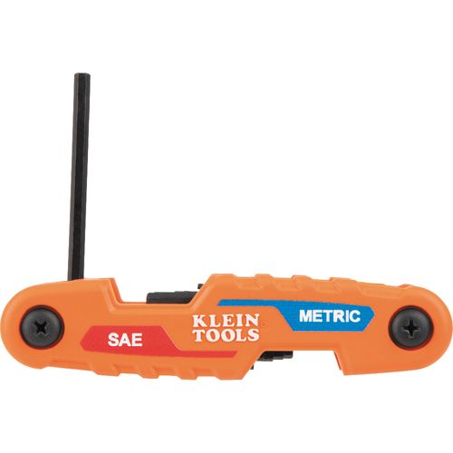 70543 - Klein Tools 70543 - 3 Piece Compact Folding Hex Key Set, 25 Key ...