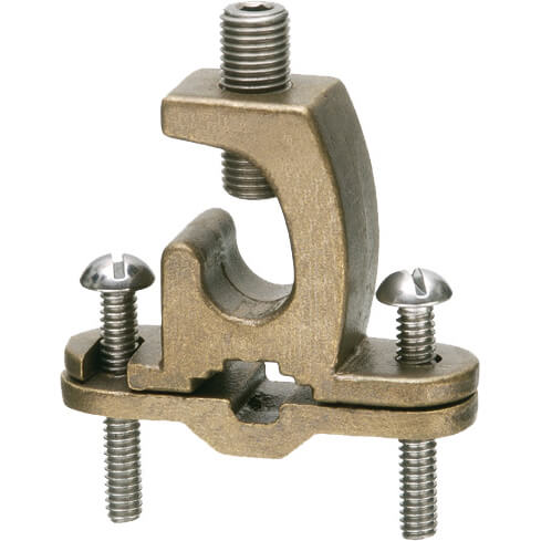719DB - Arlington 719DB - 3/8" to 1" Pipe Bare Wire Ground Clamp with ...