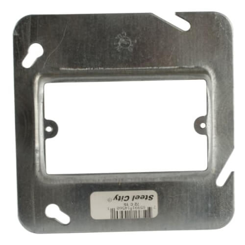 72-C-15 - Steel City 72-C-15 - 4-11/16" x 1" Raised Square Single-Gang ...