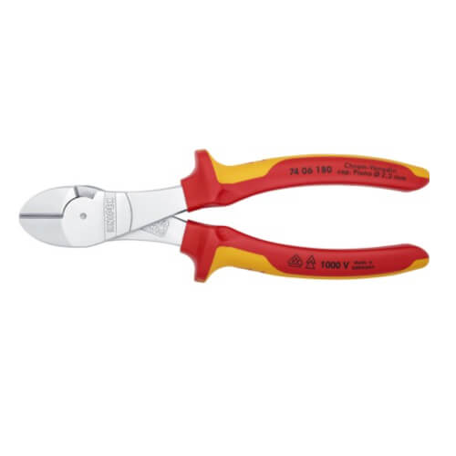 74-06-180 - Knipex 74-06-180 - 7-1/4" High Leverage Insulated Diagonal ...