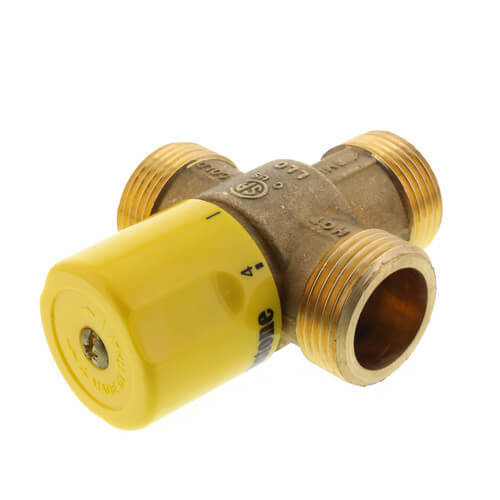 74102W - Webstone 74102W - 1/2" Male NPT Thermostatic Mixing Valve ...