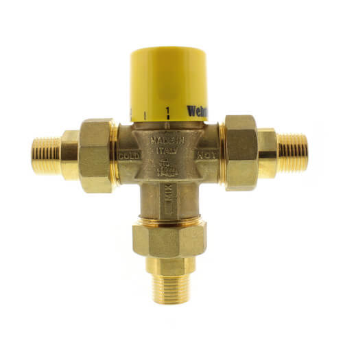 74102W - Webstone 74102W - 1/2" Male NPT Thermostatic Mixing Valve ...