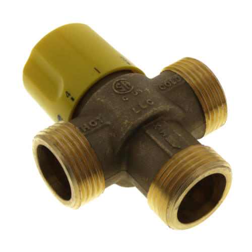 74104W - Webstone 74104W - 1" Male NPT Thermostatic Mixing Valve (Lead ...