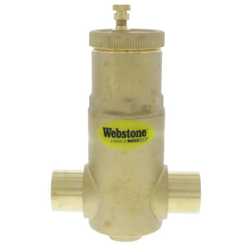 75004-WEBSTONE - Webstone 75004-WEBSTONE - 1" Air Separator (Sweat)