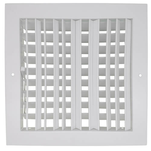 75009 - Hart & Cooley 75009 - 10" x 10" (Wall Opening Size) White ...