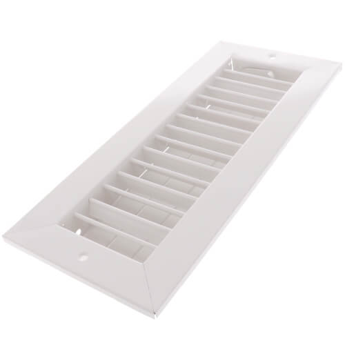 75010 - Hart & Cooley 75010 - 12" x 4" (Wall Opening Size) White ...