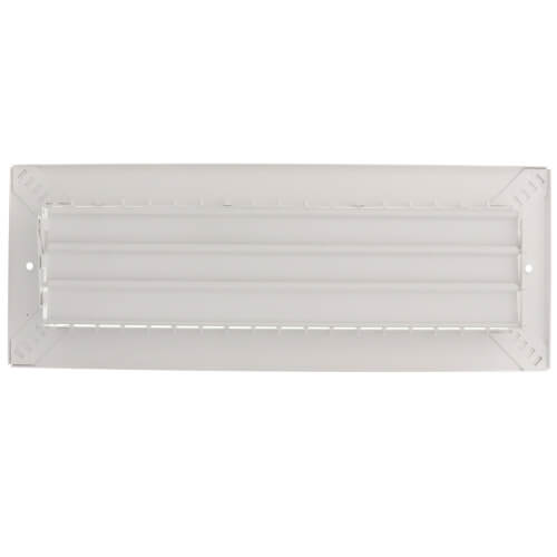 75016 - Hart & Cooley 75016 - 14" x 4" (Wall Opening Size) White ...