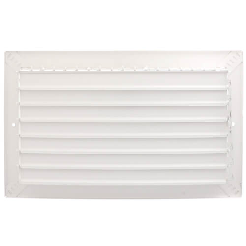75019 - Hart & Cooley 75019 - 14" x 8" (Wall Opening Size) White ...