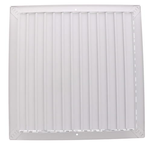 75022 - Hart & Cooley 75022 - 14" x 14" (Wall Opening Size) White ...