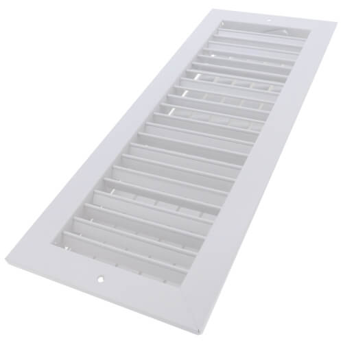 75031 - Hart & Cooley 75031 - 18" x 6" (Wall Opening Size) White ...