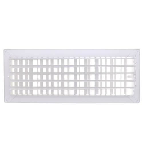 75031 - Hart & Cooley 75031 - 18" x 6" (Wall Opening Size) White ...