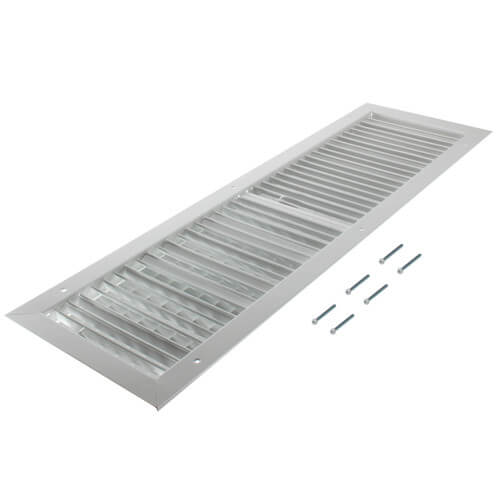 75058 - Hart & Cooley 75058 - 30" x 8" (Wall Opening Size) White ...