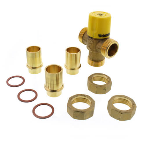 75103W - Webstone 75103W - 3/4" Sweat Thermostatic Mixing Valve (Lead Free)