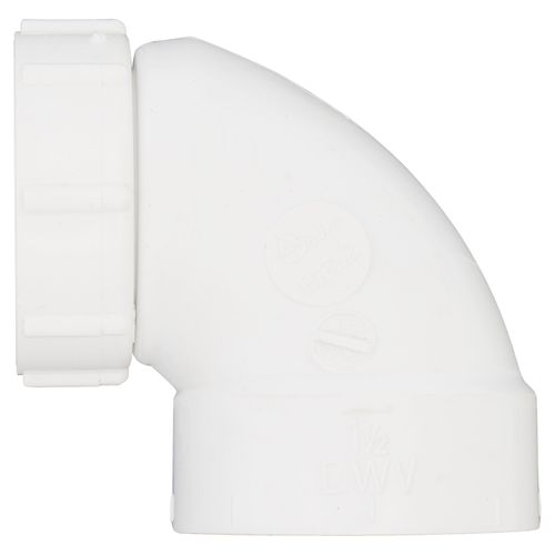757115 - Canplas 757115 - 1-1/2" White PVC DWV 90° Sink Strainer ...