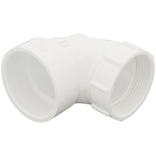 757115 - Canplas 757115 - 1-1/2" White PVC DWV 90° Sink Strainer ...