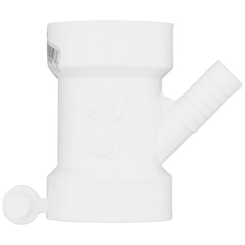 757120 - Canplas 757120 - White PVC Appliance Wye, 1-1/2" x 1-1/2" x 1/ ...