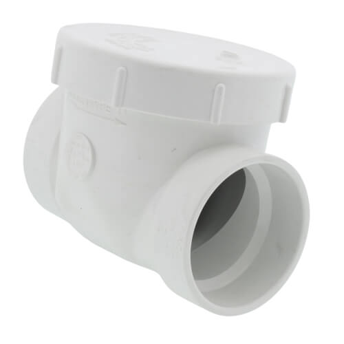 757583 - IPEX 757583 - 2" PVC Backwater Valve w/ DWV Hub