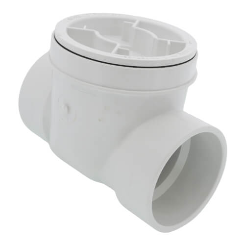 757605 - IPEX 757605 - 3" PVC Backwater Valve w/ DWV Hub
