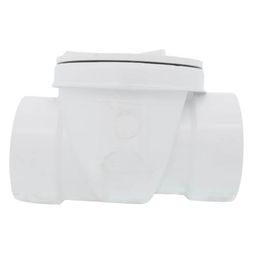 757629 - IPEX 757629 - 4" PVC Backwater Valve w/ DWV Hub