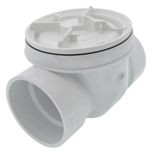 757629 - IPEX 757629 - 4" PVC Backwater Valve w/ DWV Hub