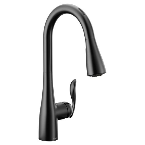 7594EVBL - Moen 7594EVBL - Arbor 1 Handle Pulldown Kitchen Faucet, 1.5 ...