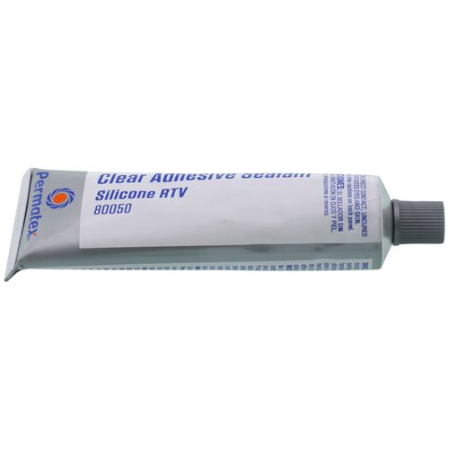 7605 - Peerless Boilers 7605 - Permatex Clear Adhesive Sealant Silicone ...