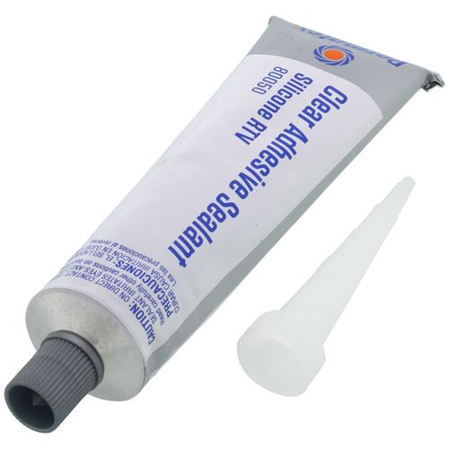 7605 - Peerless Boilers 7605 - Permatex Clear Adhesive Sealant Silicone ...