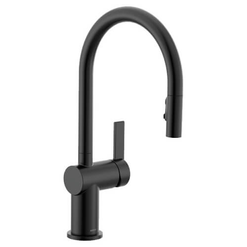 7622BL - Moen 7622BL - Cia Single Handle High Arc Pulldown Kitchen ...
