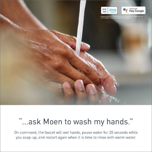 7622EVBL - Moen 7622EVBL - Cia Smart Single Handle High Arc Pulldown ...