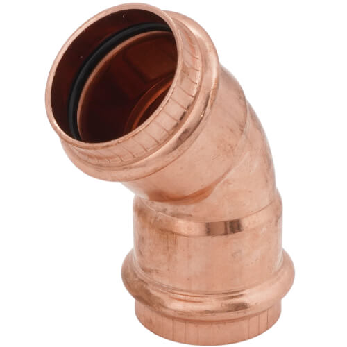 77038 - Viega 77038 - 1-1/2" ProPress Copper 45 Elbow (PxP)