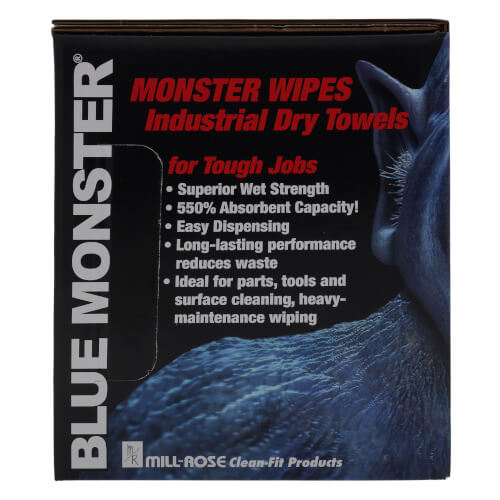 77100 - Blue Monster 77100 - 9" x 12" Industrial Dry Towels (220 per Pack)
