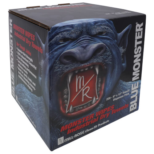 77100 - Blue Monster 77100 - 9" x 12" Industrial Dry Towels (220 per Pack)