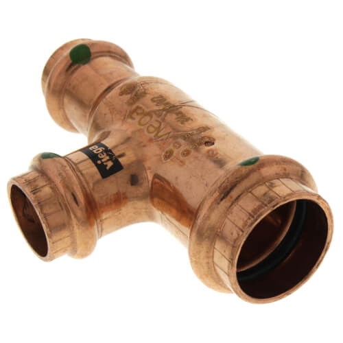 77392 - Viega 77392 - 3/4" x 1/2" x 1/2" ProPress Copper Tee
