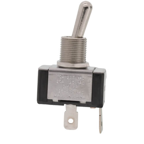 774008 - Ideal 774008 - On-Off SPST Bat Handle Toggle Switch with Spade ...