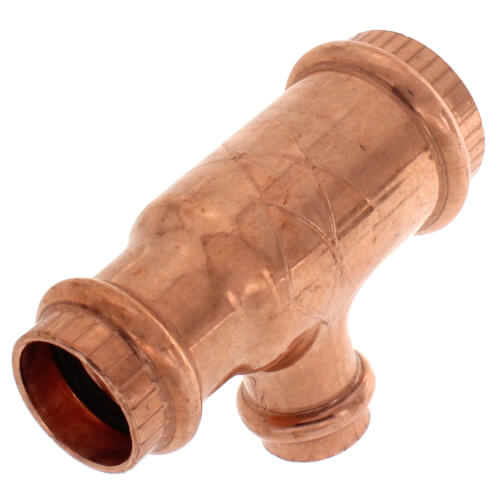 77417 - Viega 77417 - 1" x 3/4" x 1/2" ProPress Copper Tee