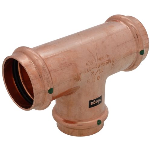 77457 - Viega 77457 - 1-1/2" ProPress Copper Tee