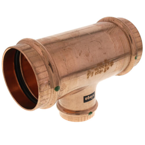 77487 - Viega 77487 - 2" x 2" x 1-1/4" ProPress Copper Tee